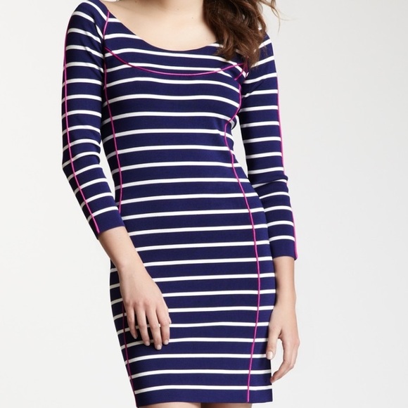 Jessica Simpson | Dresses | 3for5 Jessica Simpson Stipe Dress Purple ...